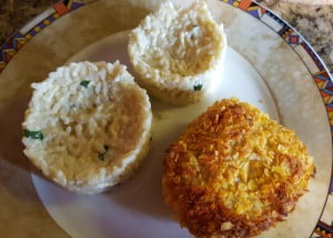 Bärlauch-Eierreis mit Brätschnitzel (1) - Küchenstories - Cook & Write